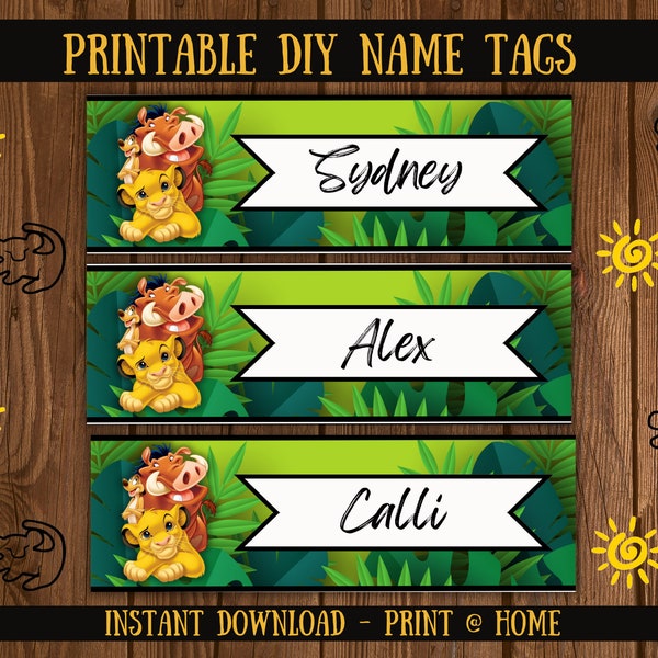 Lion Jungle Classroom Decor - Etsy