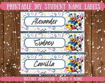 EDITABLE Desk Name Labels, Classroom Name Labels, Cubby Label, Name ...