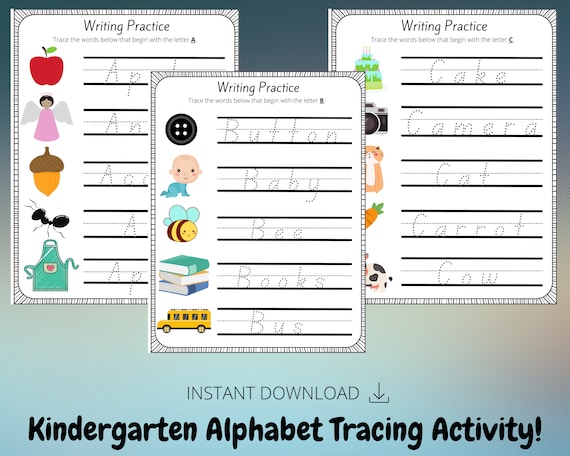 Abc Worksheets For 1st Grade
