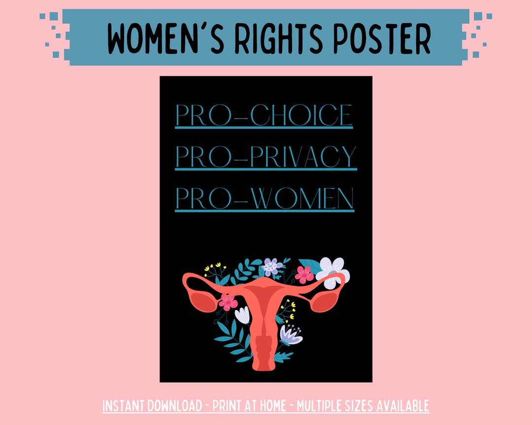 Women's Reproductive Right's Poster, Protest Poster, Vasectomy ...
