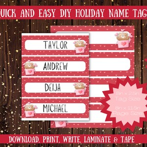 Desk Name Labels, Classroom Name Labels, Cubby Label, Name Tags ...