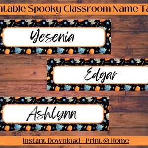 Desk Name Labels, Classroom Name Labels, Cubby Label, Name Tags, Back ...