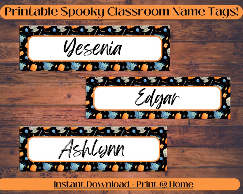 Desk Name Labels, Classroom Name Labels, Cubby Label, Name Tags, Back ...