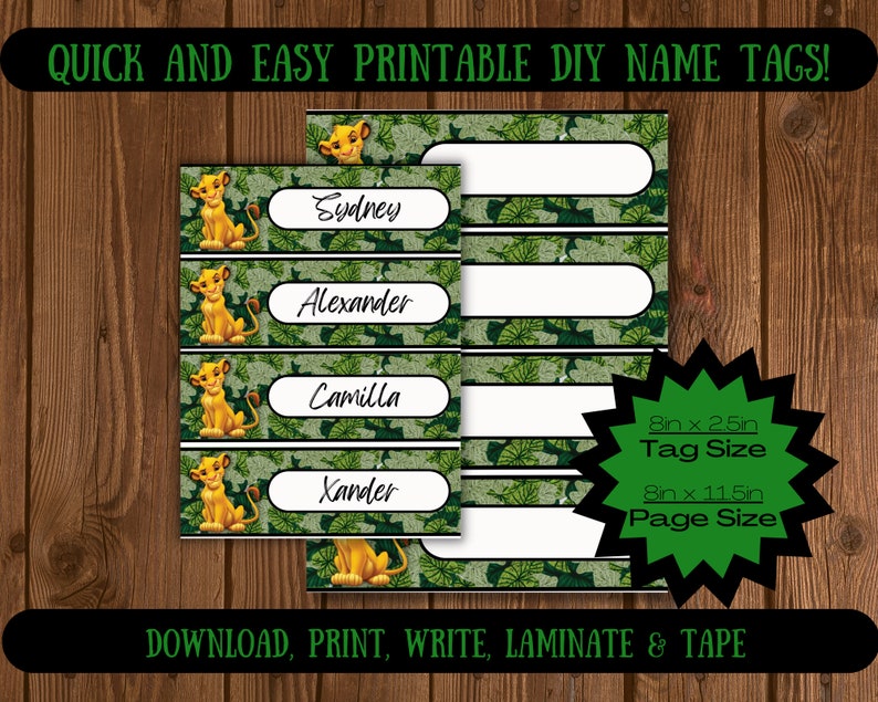 Desk Name Labels, Classroom Name Labels, Cubby Label, Name Tags, Back ...