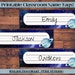 Desk Name Labels, Classroom Name Labels, Cubby Label, Name Tags, Back ...