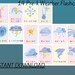 14 Pre-k Weather Flash Cards | Homeschool Printable Activity ...