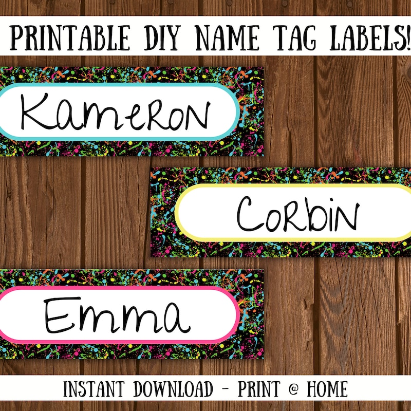 Cubby Labels - Etsy