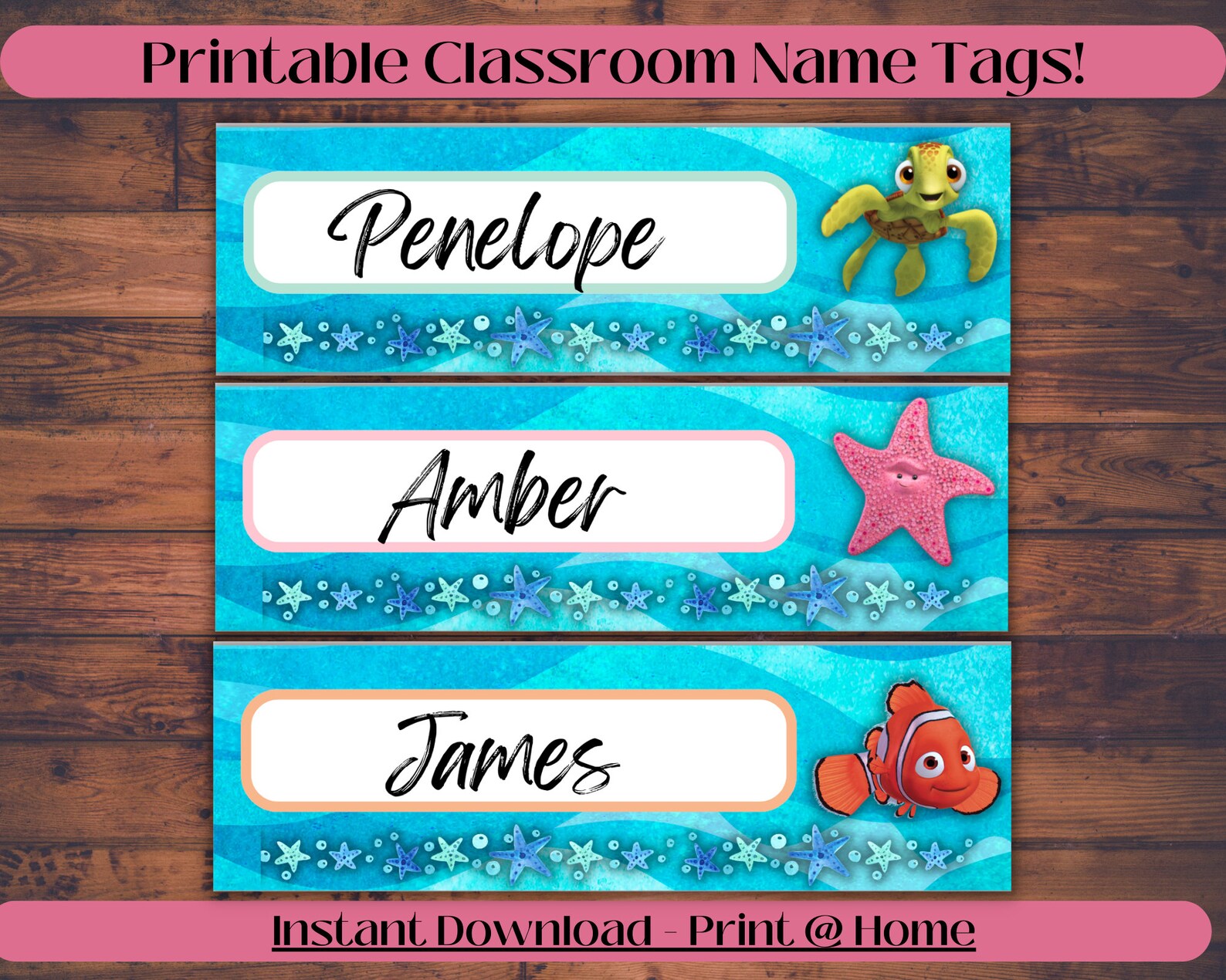 Desk Name Labels, Classroom Name Labels, Cubby Label, Name Tags, Back ...