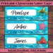 Desk Name Labels, Classroom Name Labels, Cubby Label, Name Tags, Back ...