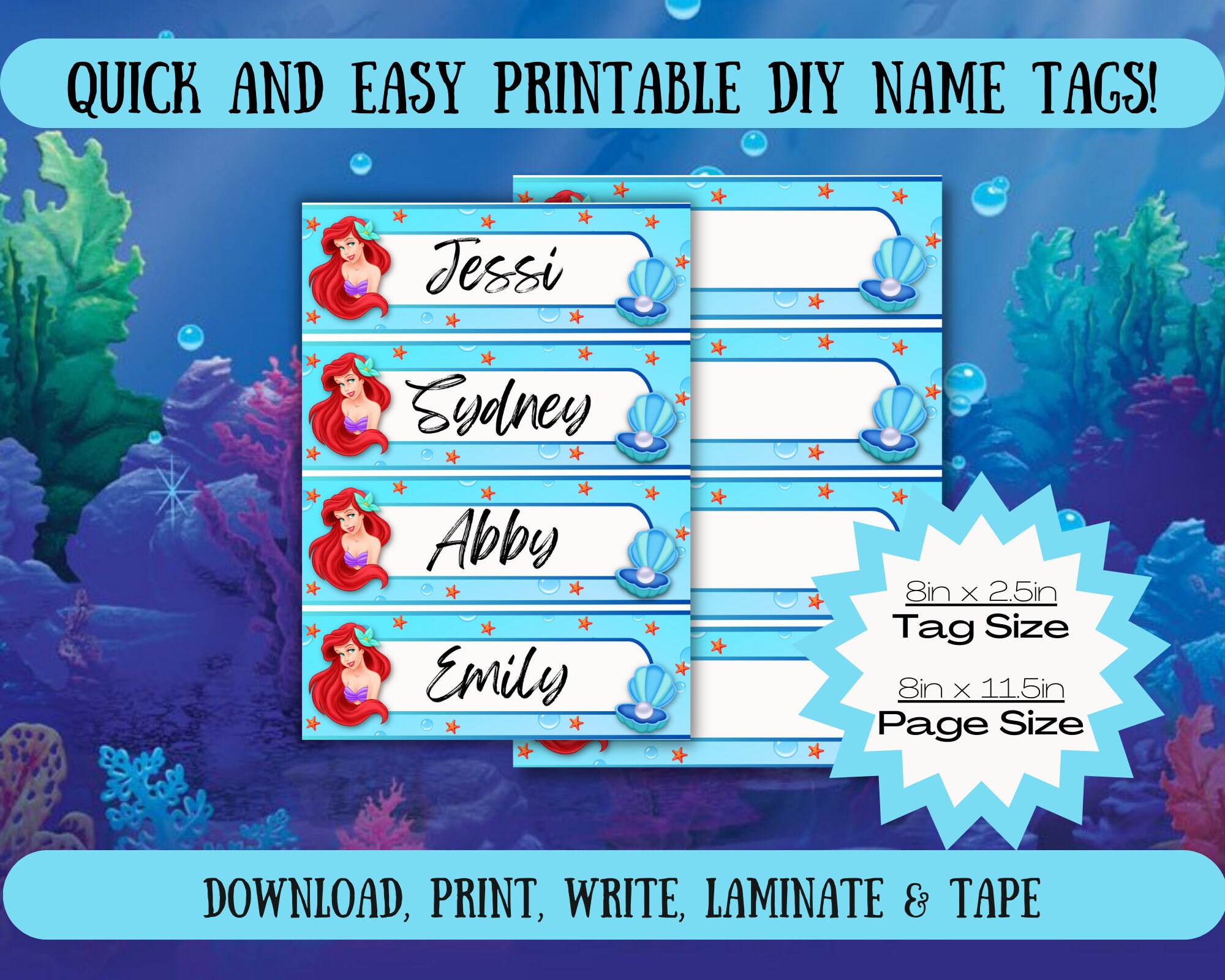 Desk Name Labels, Classroom Name Labels, Cubby Label, Name Tags, Back ...