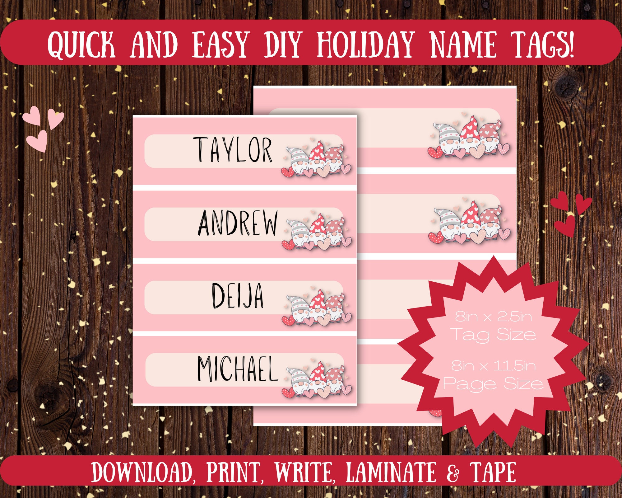 Desk Name Labels, Classroom Name Labels, Cubby Label, Name Tags ...