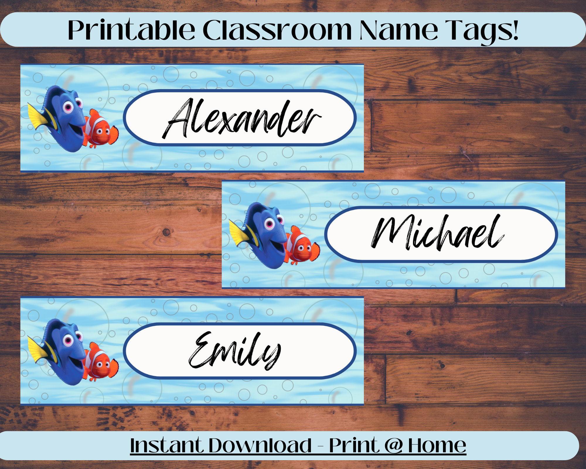 Desk Name Labels, Classroom Name Labels, Cubby Label, Name Tags, Back ...