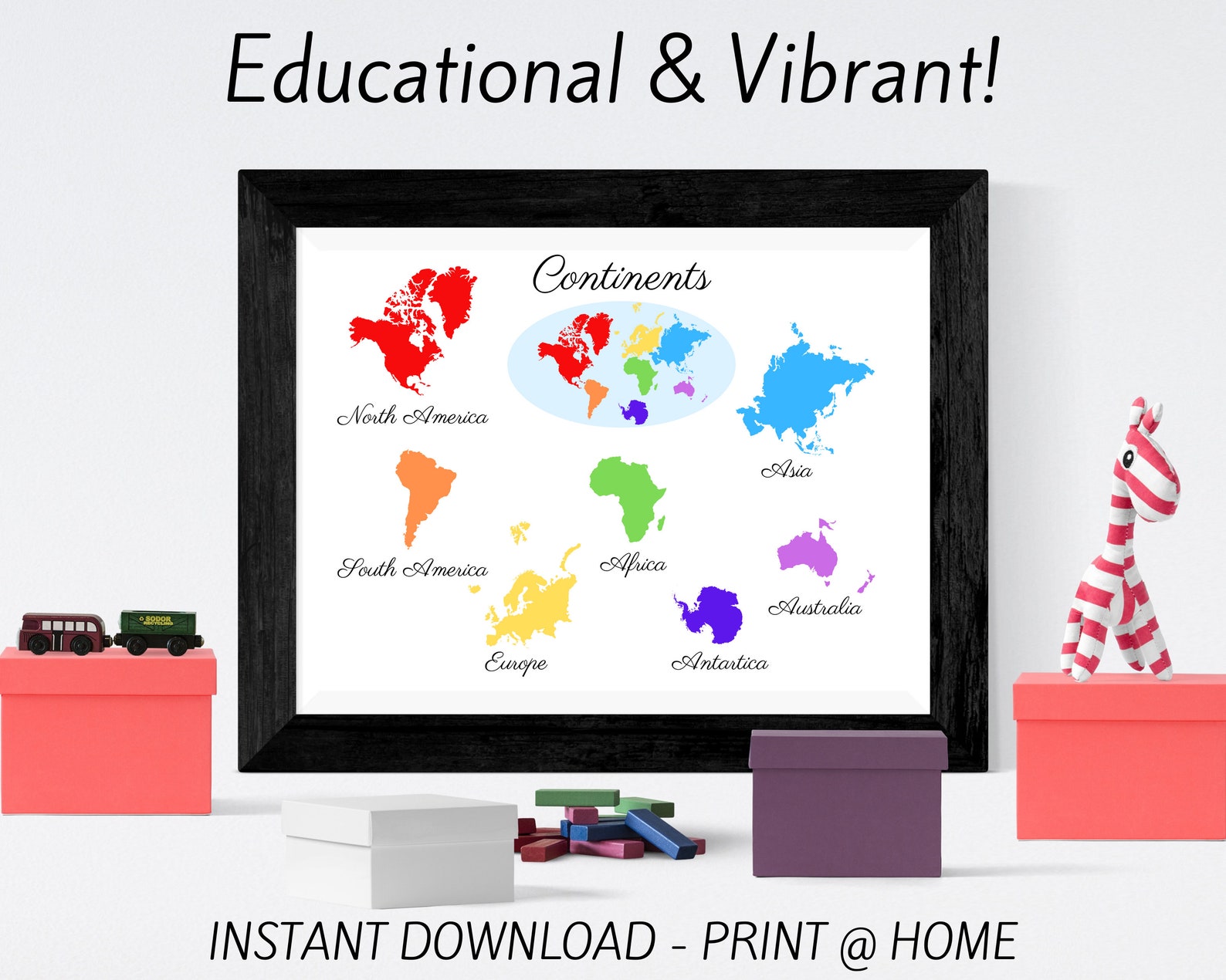 Montessori Classroom Decor Wall Art, Printable Classroom Posters ...