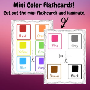 Learning Colors Preschool Printable Activities, Kindergarten Colors ...