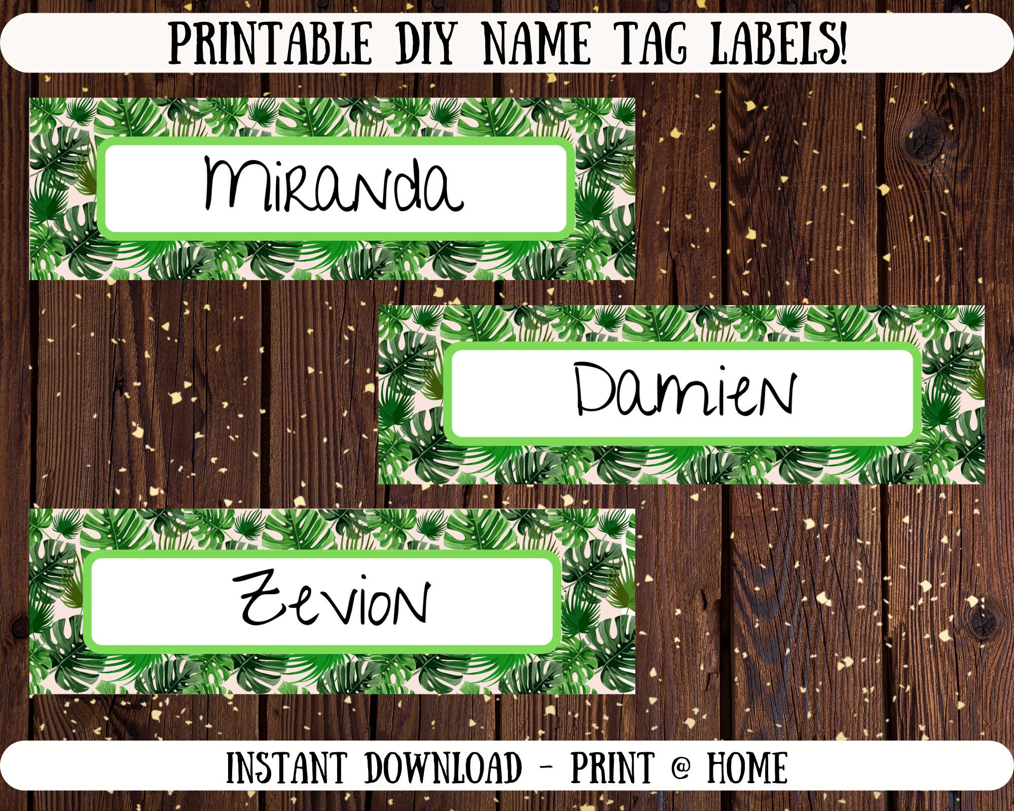 Desk Name Labels, Classroom Name Labels, Cubby Label, Name Tags, Back ...
