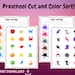 Learning Colors Preschool Printable Activities, Kindergarten Colors ...