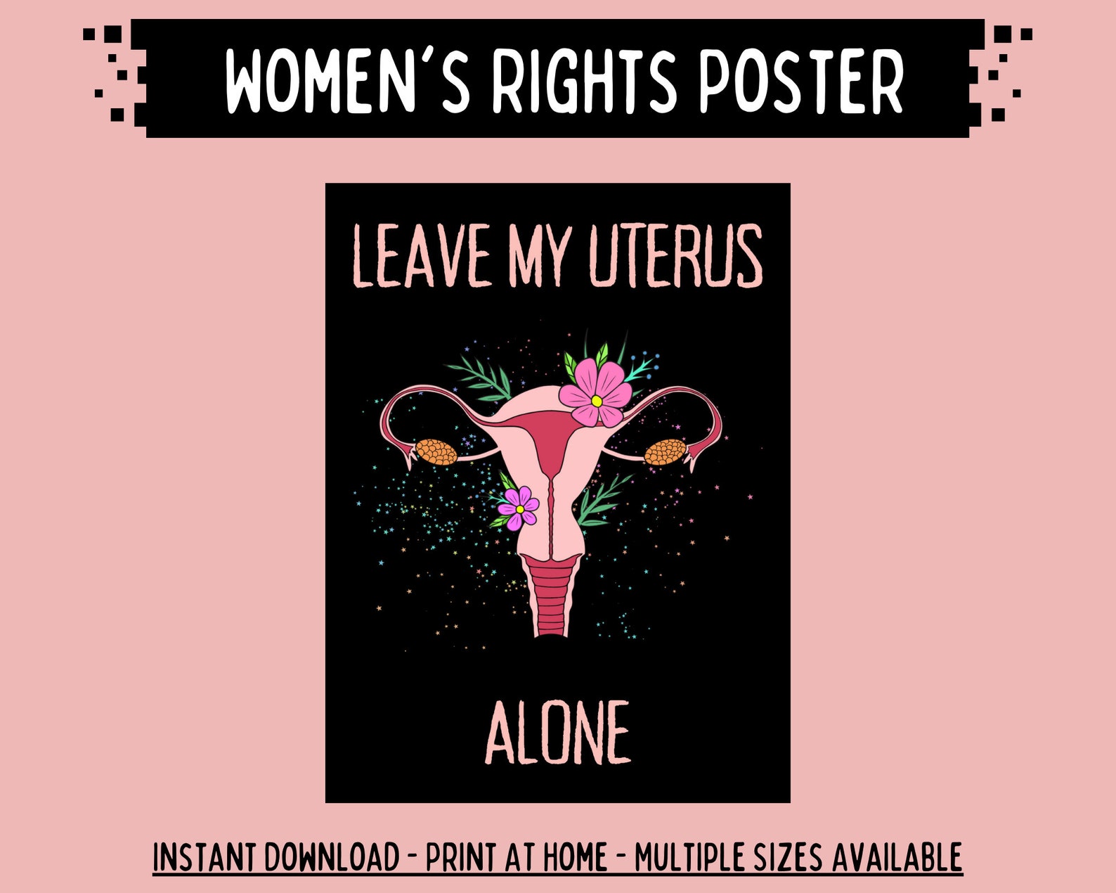 Women's Reproductive Right's Poster, Protest Poster, Vasectomy ...