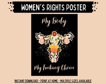 Women's Reproductive Right's Poster, Protest Poster, Vasectomy ...