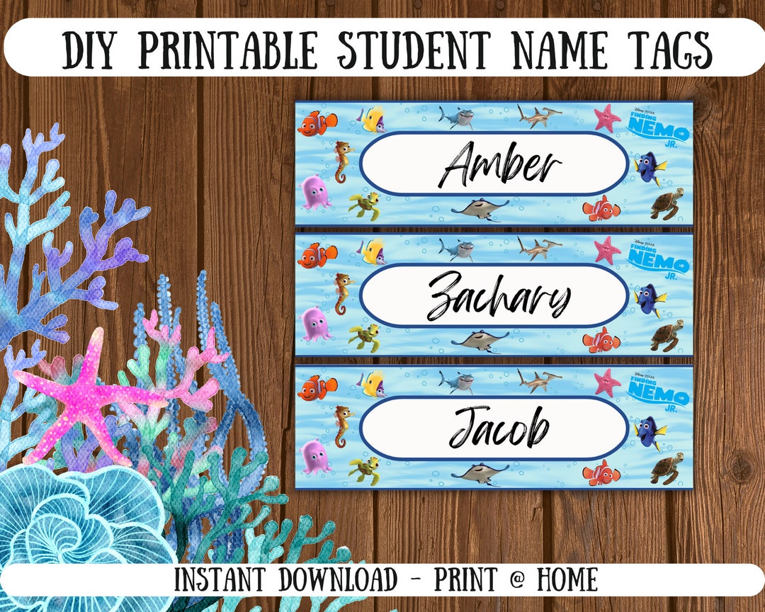 Desk Name Labels, Classroom Name Labels, Cubby Label, Name Tags, Back ...