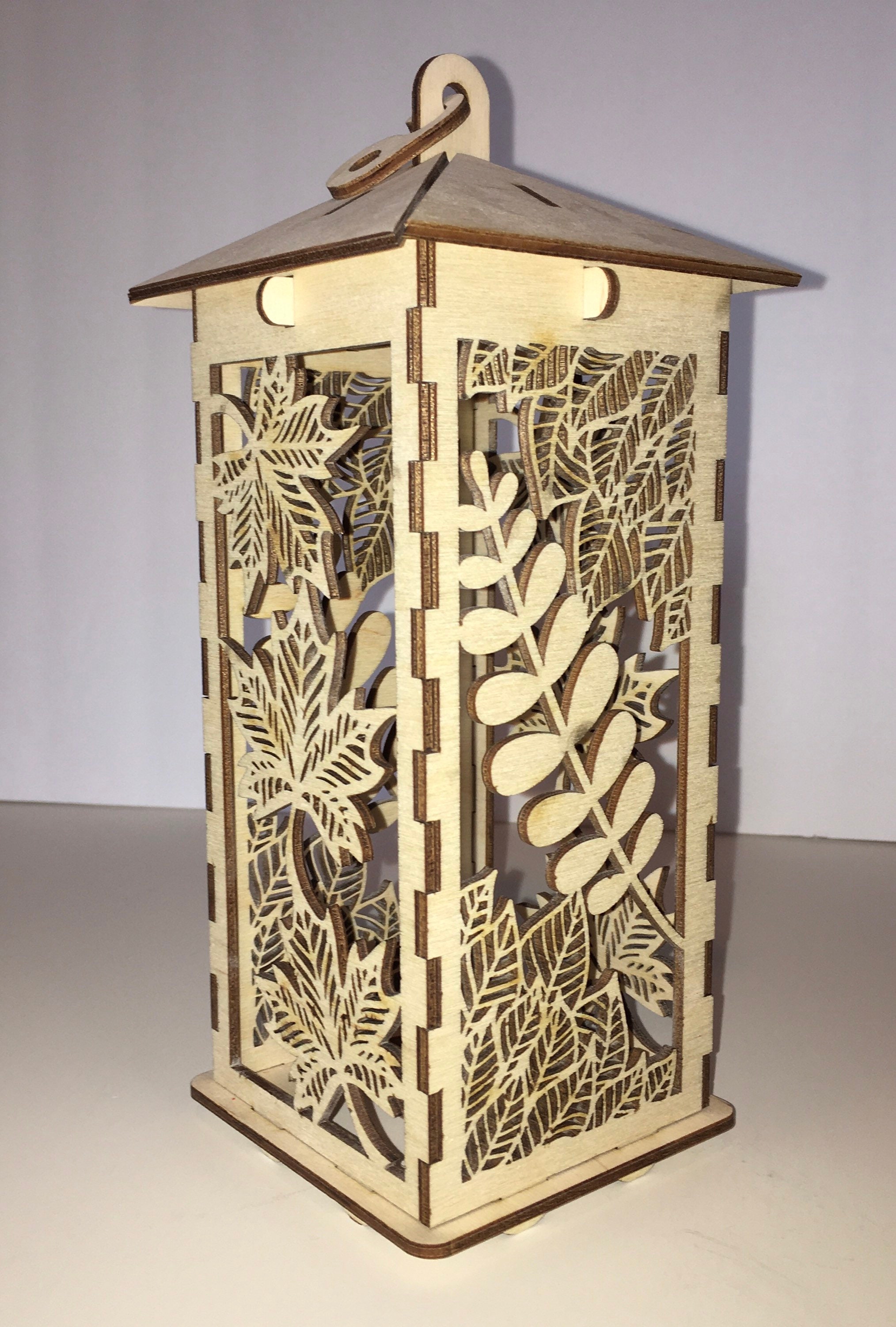 Fall Laser Cut Lantern - Etsy