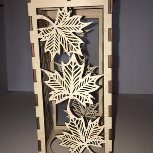 Fall Laser Cut Lantern - Etsy