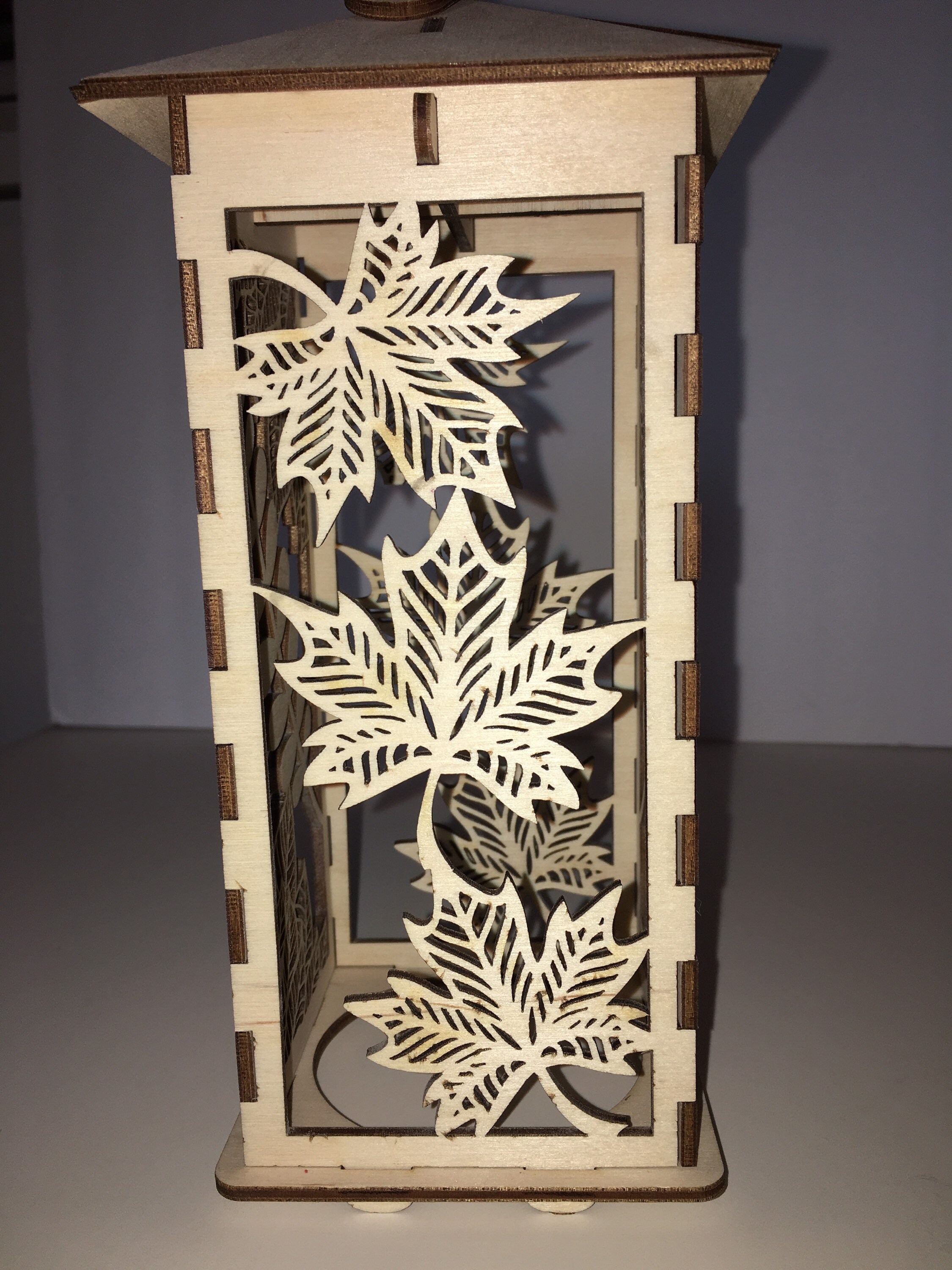 Fall Laser Cut Lantern - Etsy