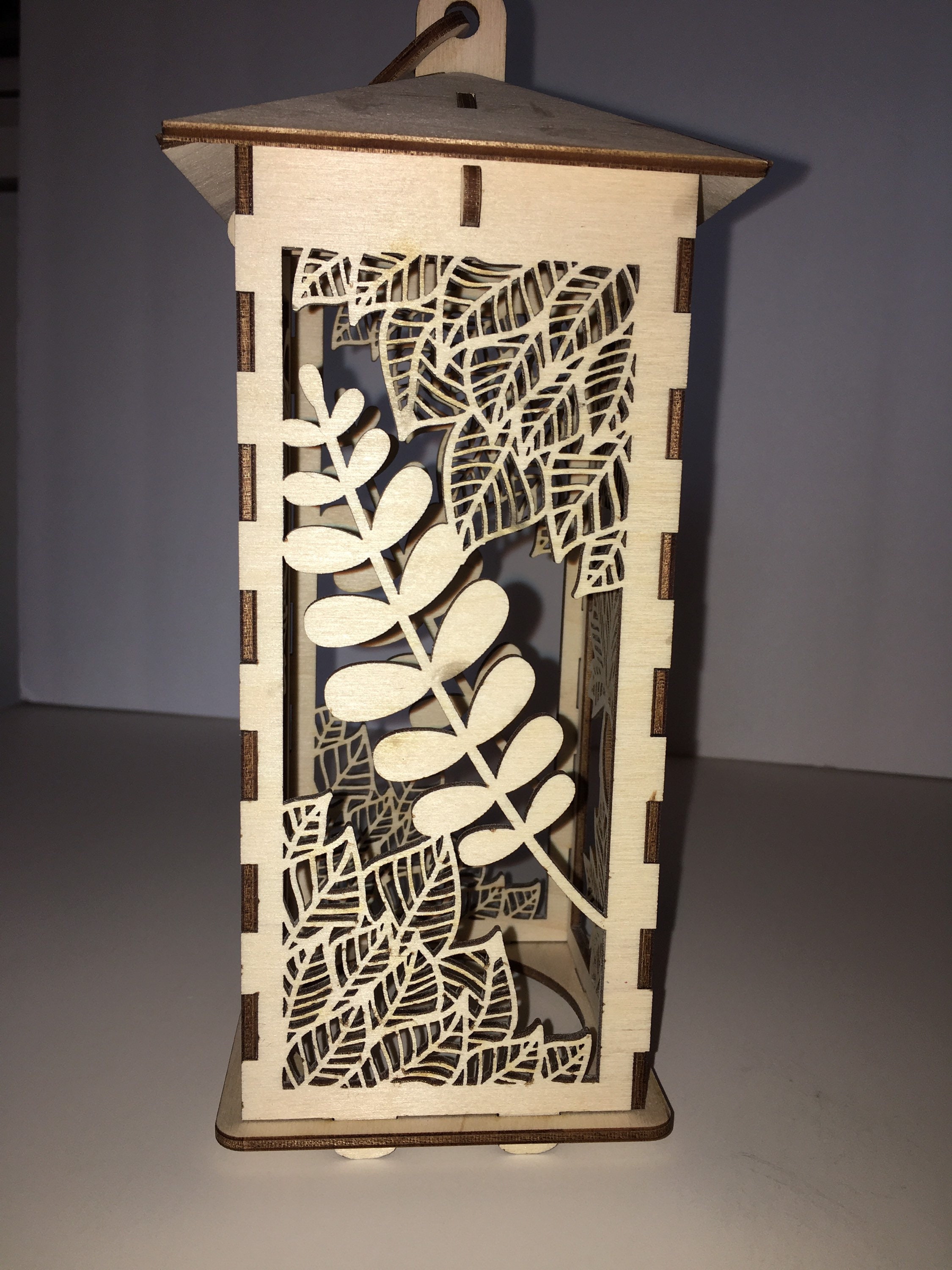 Fall Laser Cut Lantern - Etsy