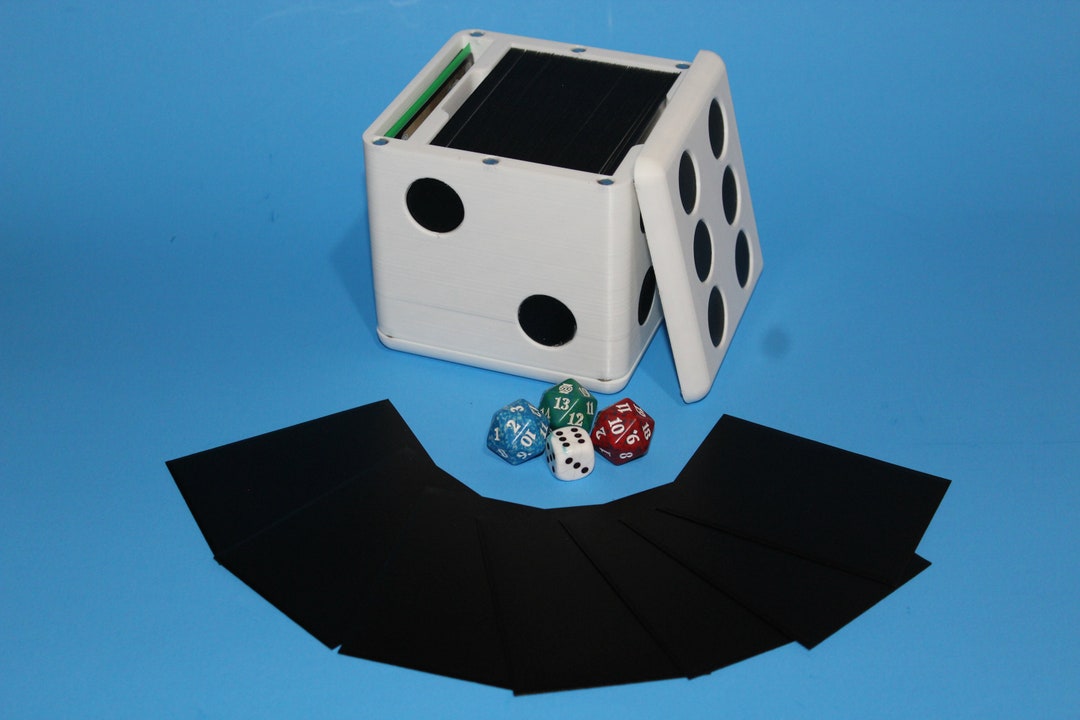 D6 Deck Box - Fits 100 Double Sleeves - Etsy