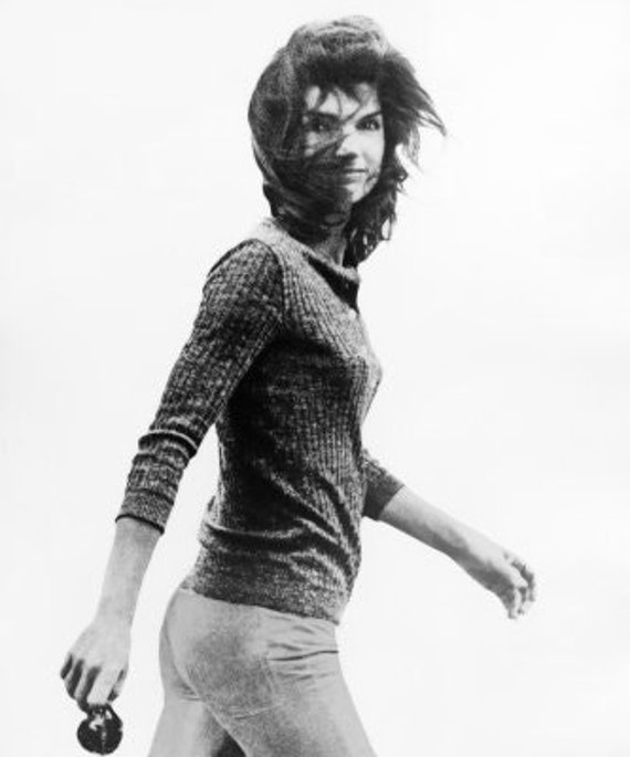Jackie Onassis Kennedy Paparazzi Photo Blank Background Etsy