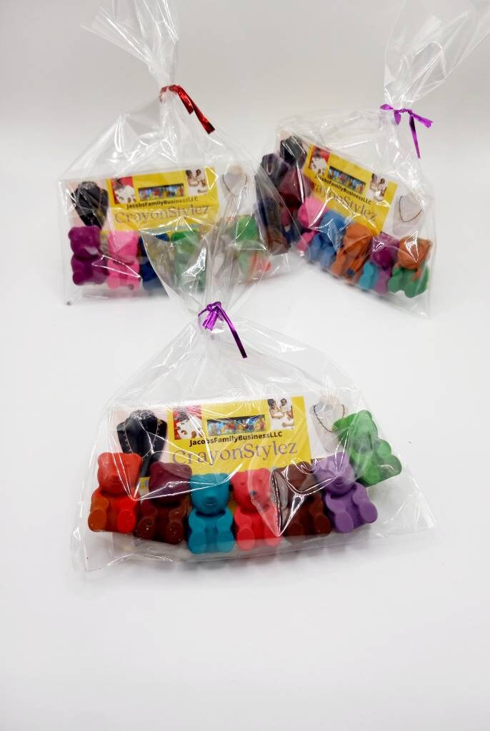 Gummy Bear Crayons, Learning Toys, Counting Toys, Learning Colors Toys ...