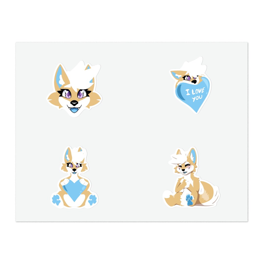 Chibby V Day Sticker Sheet - Etsy