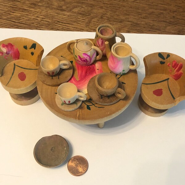 Made in Japan Miniature Tea Set - Etsy