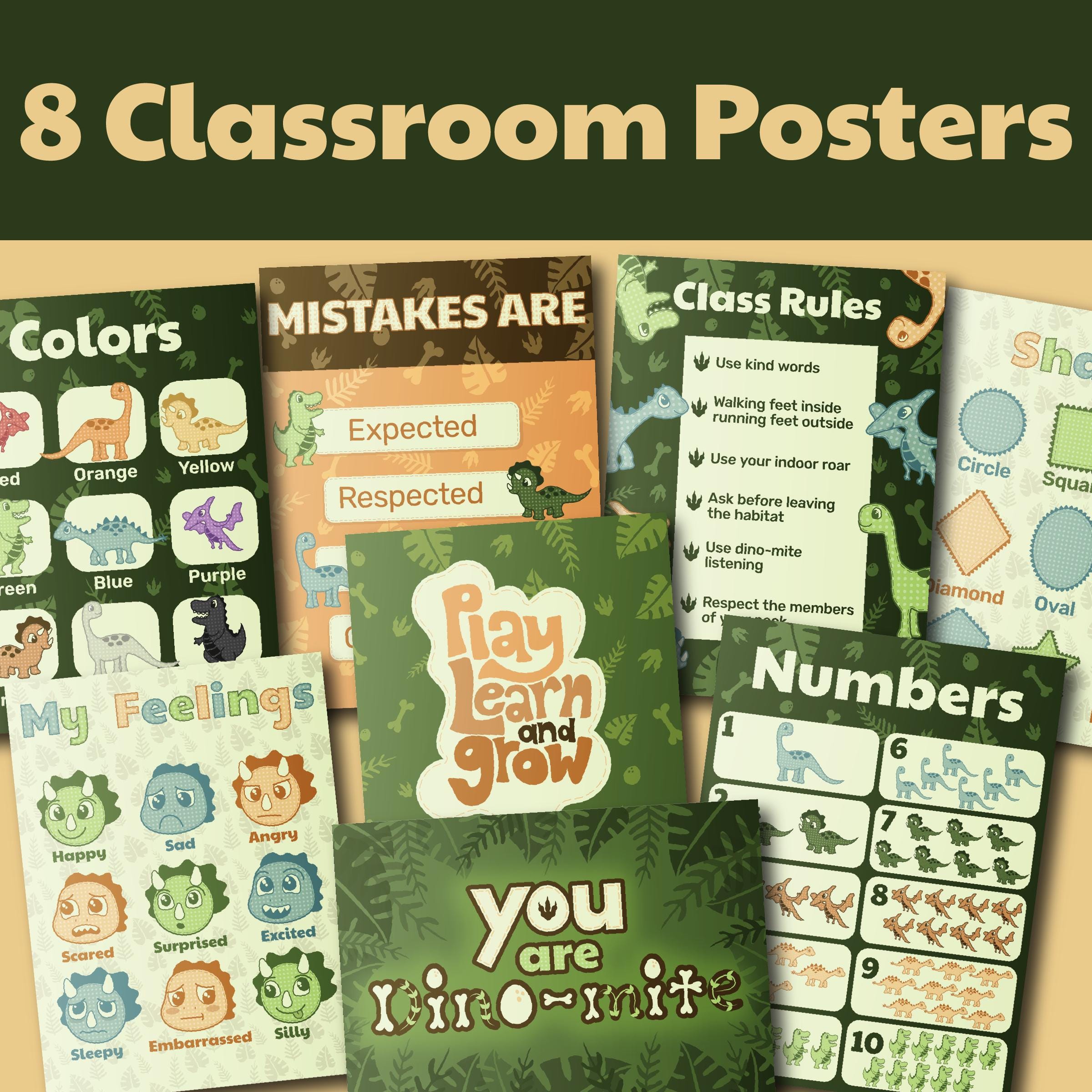 Printable Dino Classroom Super Bundle - Etsy