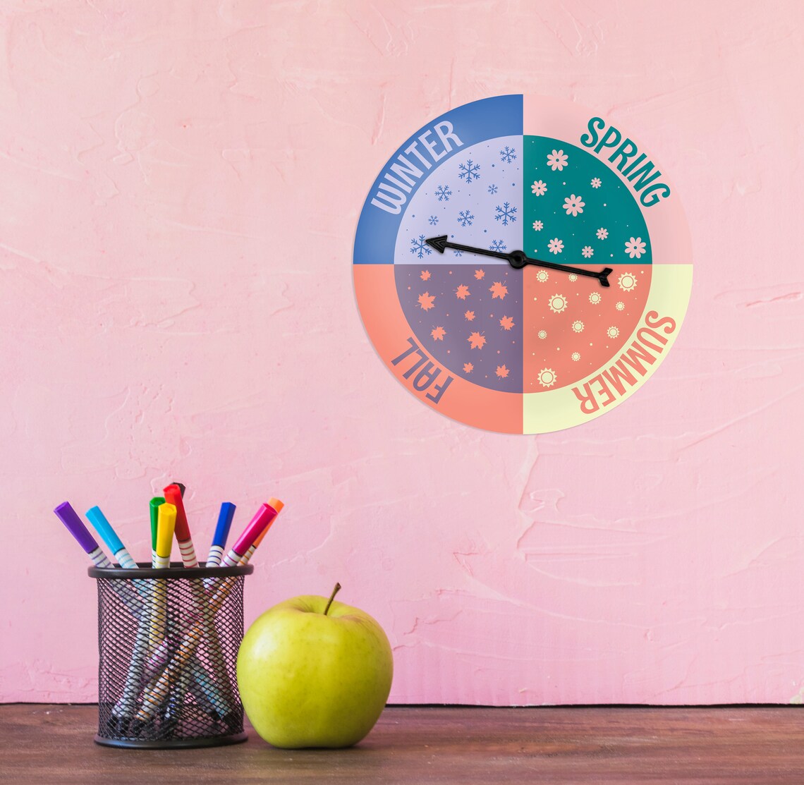 Classroom Seasons Wheel - Etsy