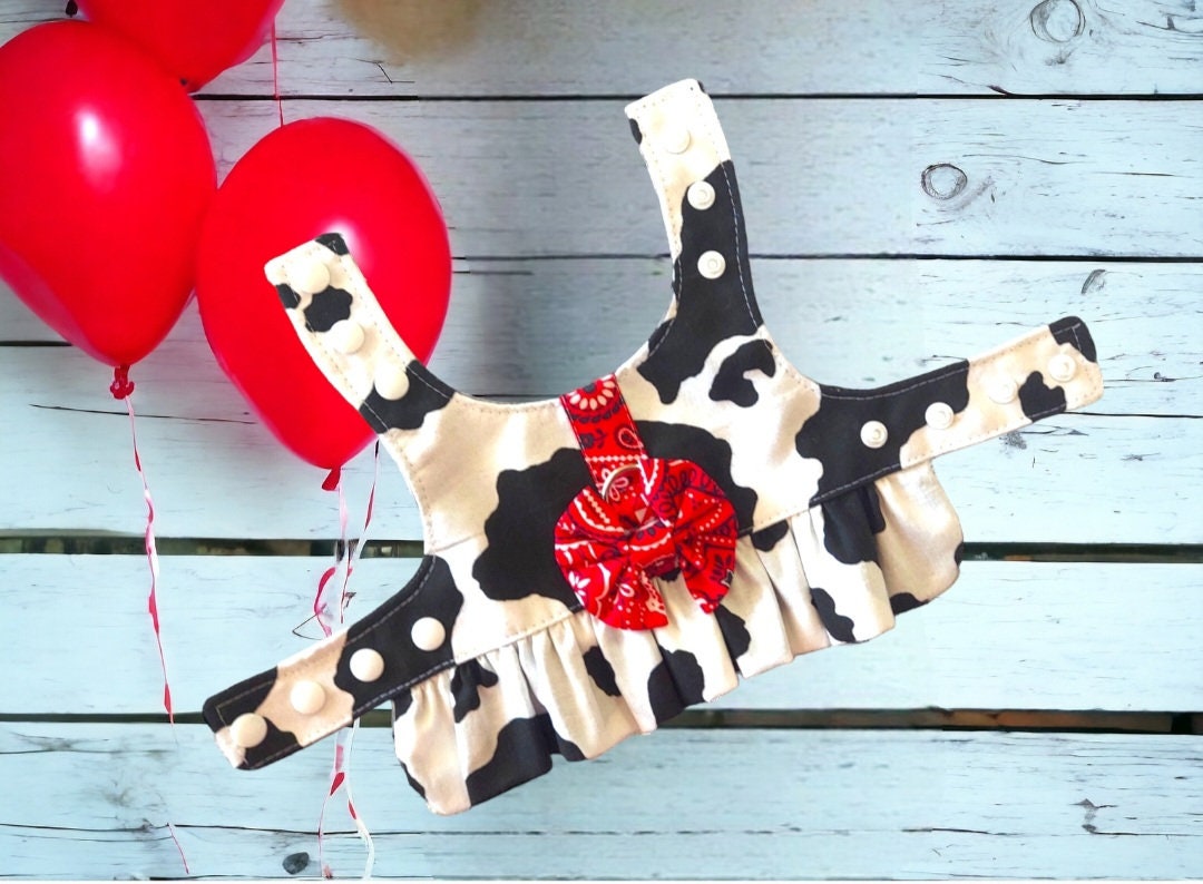 Cow Harness Ruffle - Etsy