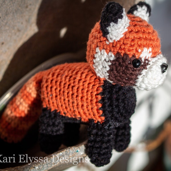 Crochet Red Panda - Etsy