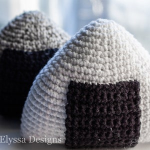 Amigurumi Onigiri japanese Rice Snacks Crochet Pattern PDF | Etsy
