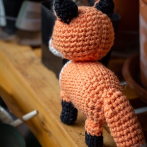 Amigurumi Red and Silver Fox Crochet Pattern | PDF Pattern | Instant ...