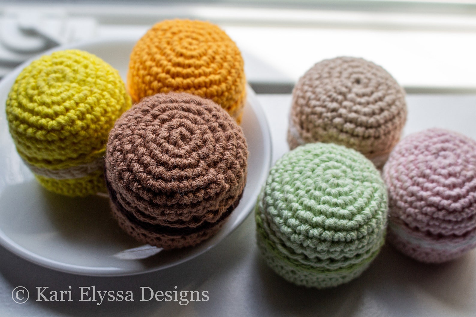 Amigurumi French Macaron Crochet Pattern | PDF Pattern | Instant ...