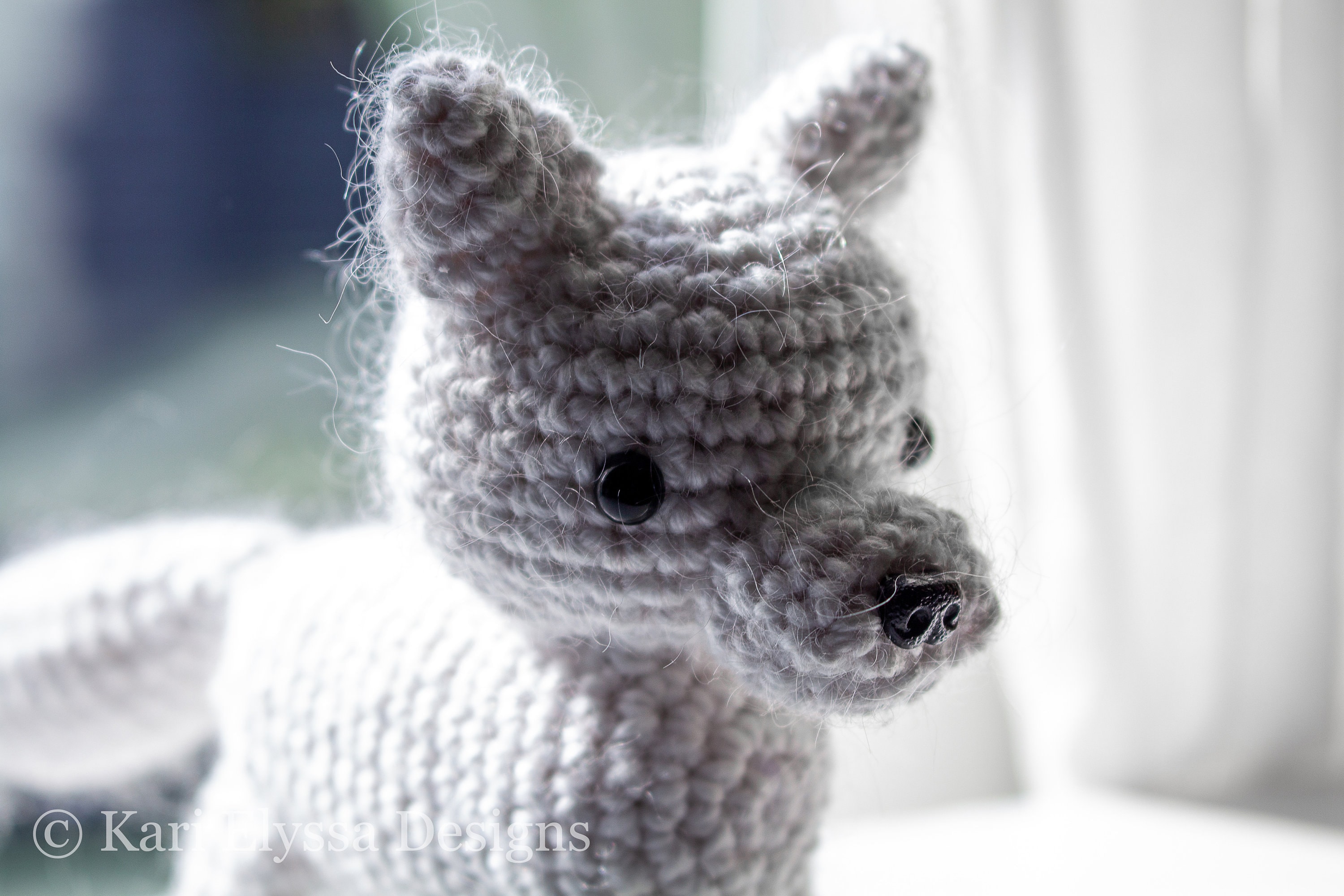Amigurumi Arctic Fox Crochet Pattern | PDF Pattern | Instant Download ...
