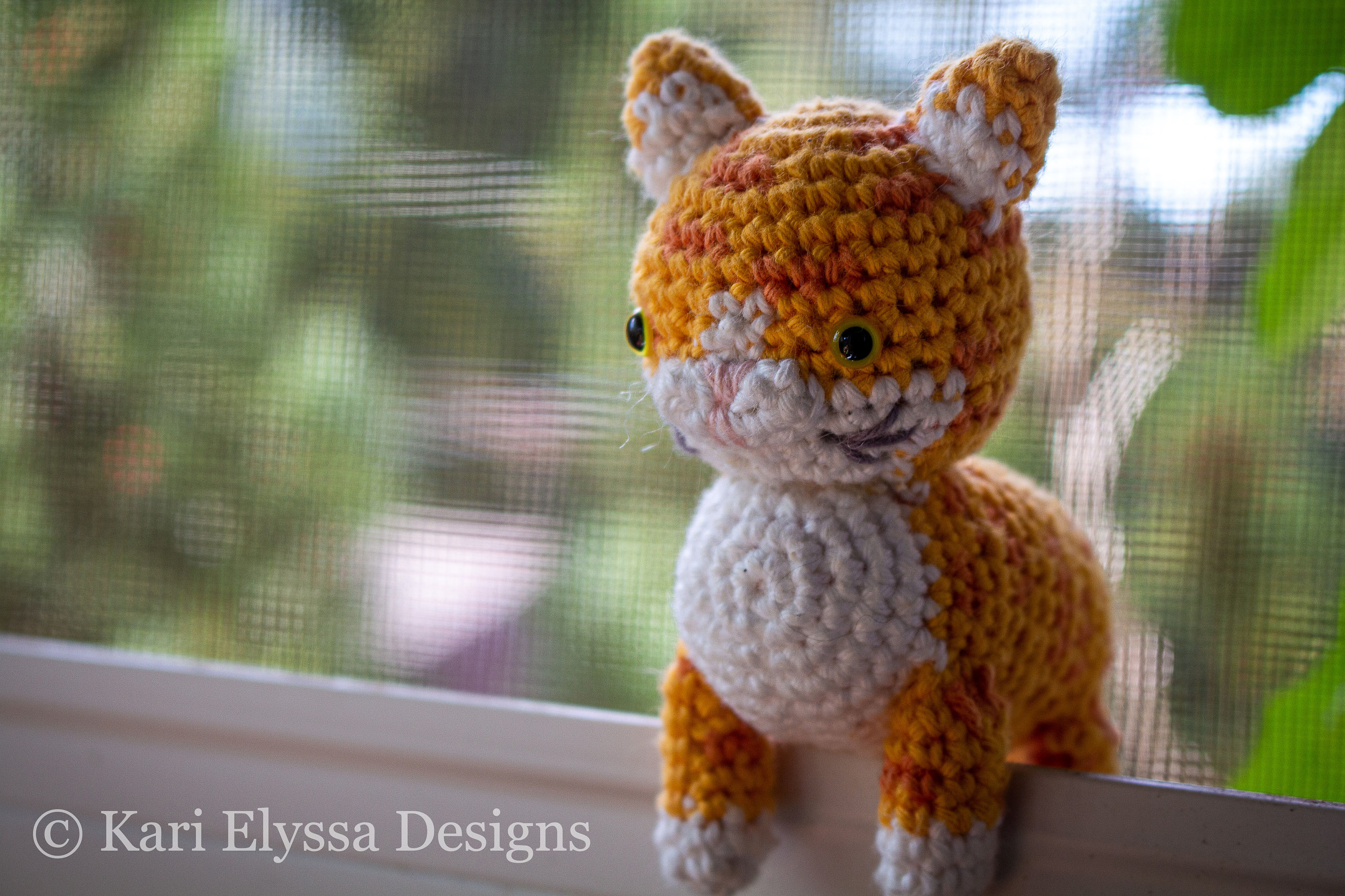 Amigurumi Marmalade Tabby Cat Crochet Pattern PDF Pattern Instant ...