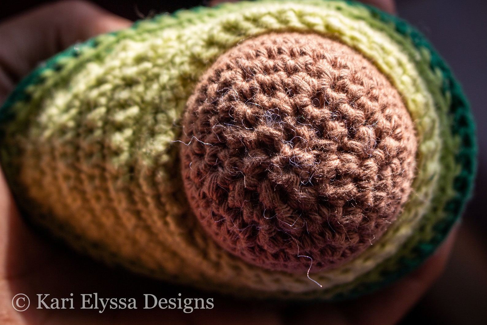 Amigurumi Avocado Crochet Pattern | PDF Pattern | Instant Download ...