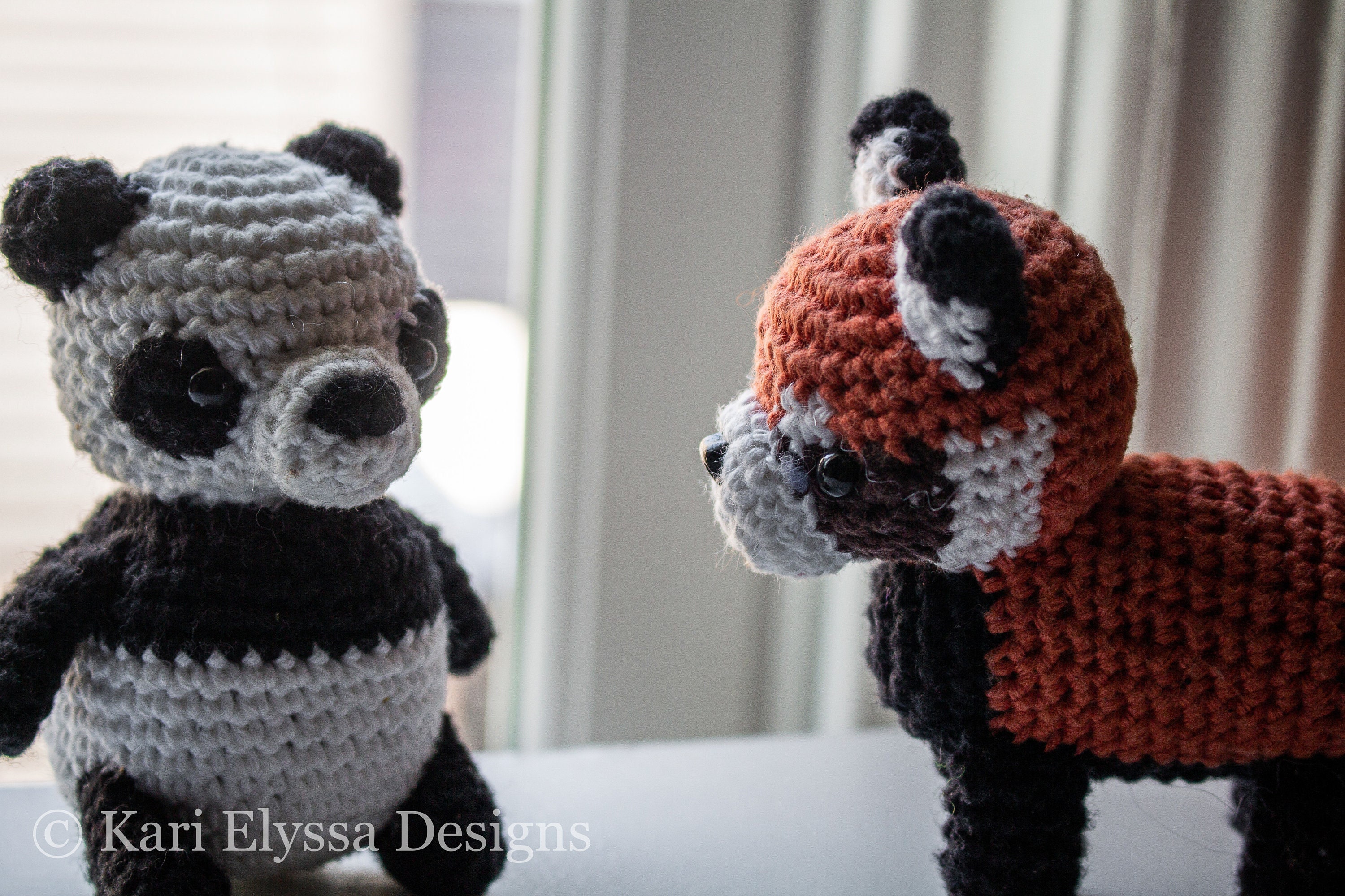 Amigurumi Panda Crochet Pattern Bundle | PDF Pattern | Instant Download ...