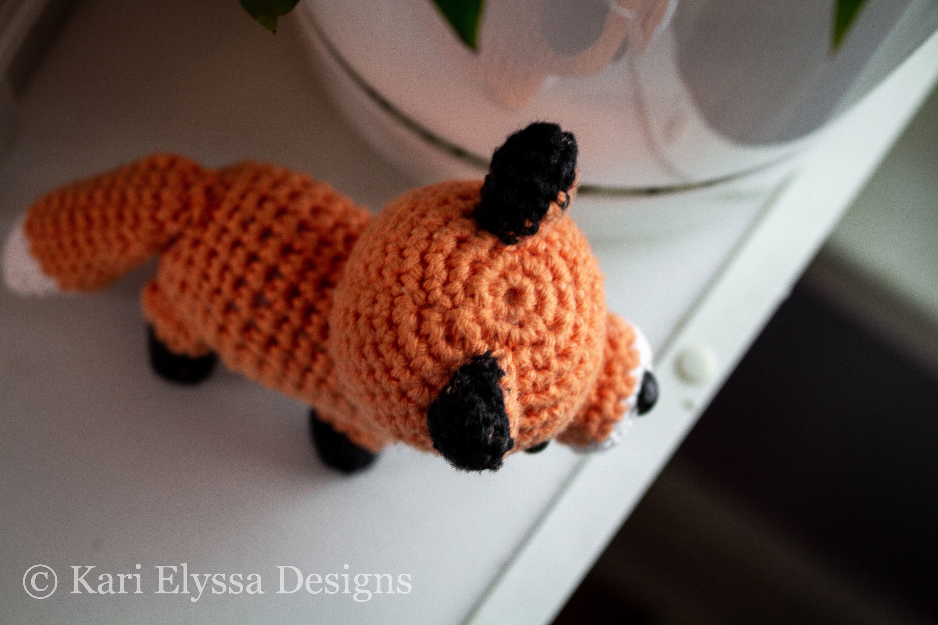 Amigurumi Red and Silver Fox Crochet Pattern | PDF Pattern | Instant ...
