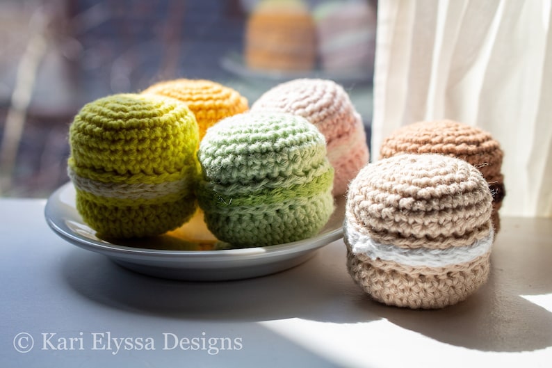 Amigurumi French Macaron Crochet Pattern | PDF Pattern | Instant ...