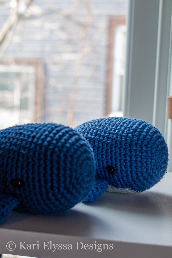 Amigurumi Blue Whales Crochet Pattern PDF Pattern Instant | Etsy