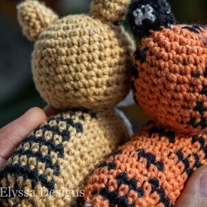 Amigurumi Tiger & Thylacine (tasmanian Tiger) Pattern Bundle | PDF ...