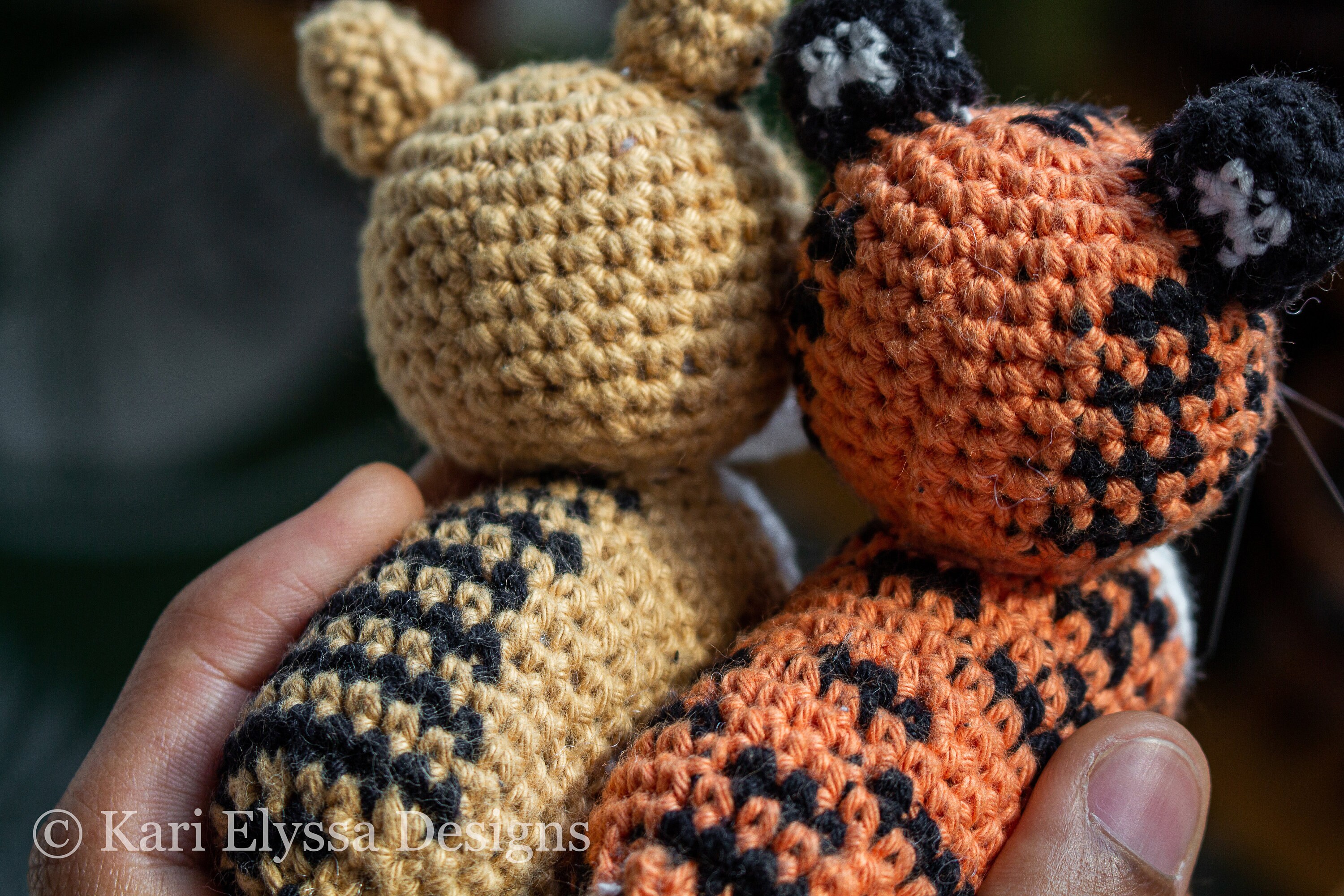 Amigurumi Tiger & Thylacine tasmanian Tiger Pattern Bundle - Etsy
