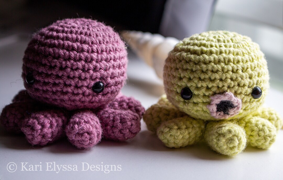 Amigurumi Octopi Crochet Pattern | PDF Pattern | Instant Download ...