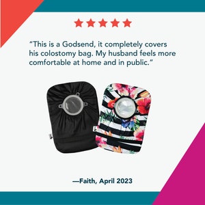 Pink Fairytales Print Elastic Ostomy Bag Cover, Cute Princess or Prince ...